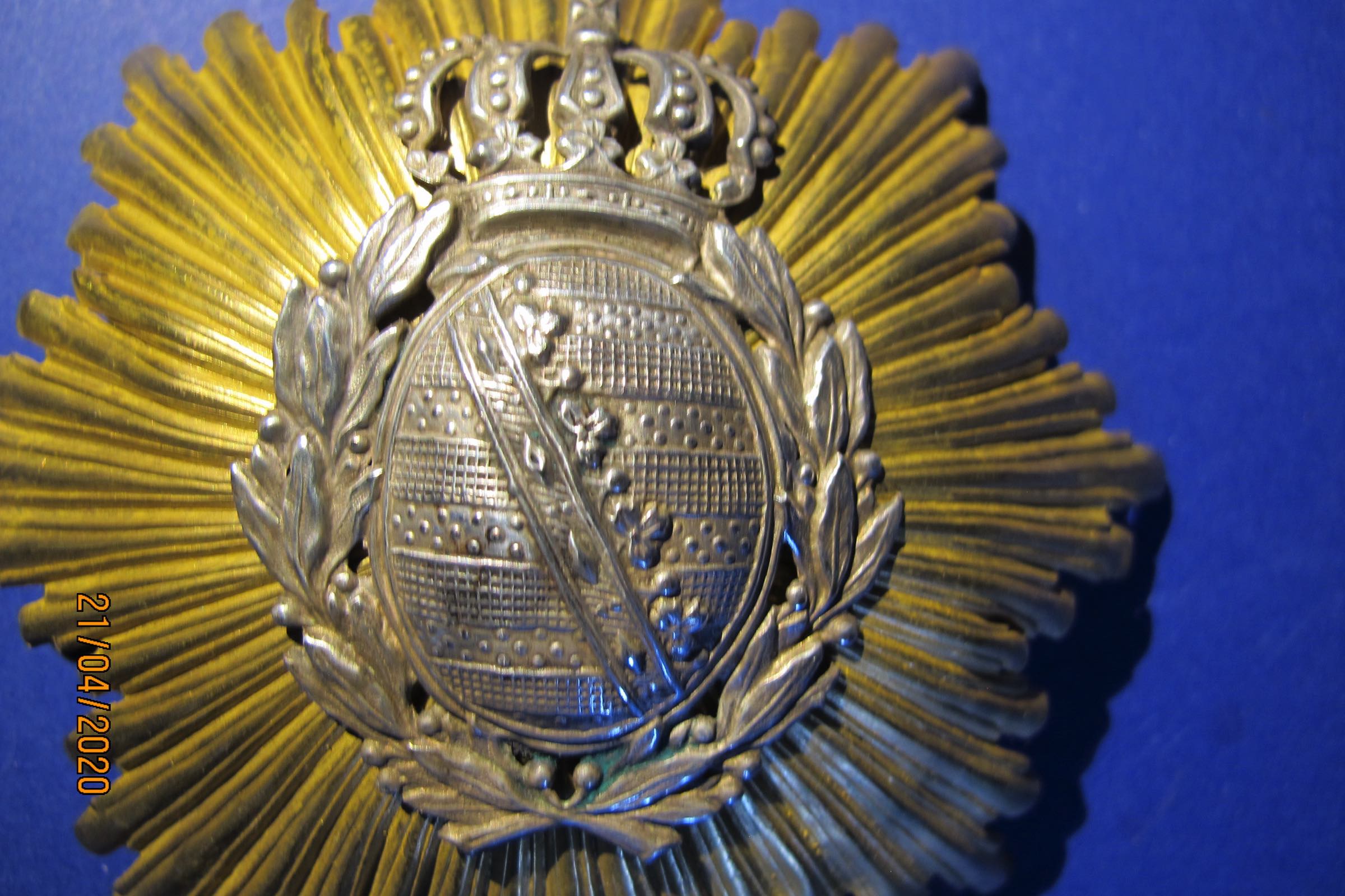 Helmet Plates - Saxonia Militaria